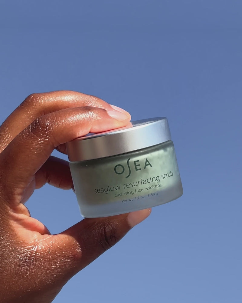 Seaglow Resurfacing Scrub | Cleansing Oceanic Face Exfoliator – OSEA ...