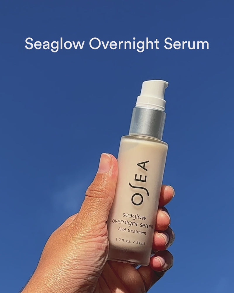 Seaglow Overnight Serum AHA Treatment | Vegan & Cruelty-Free Serum ...
